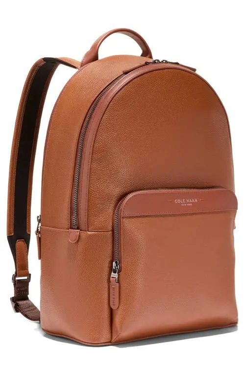 Cole Haan Leather Backpack - New British Tan | Editorialist